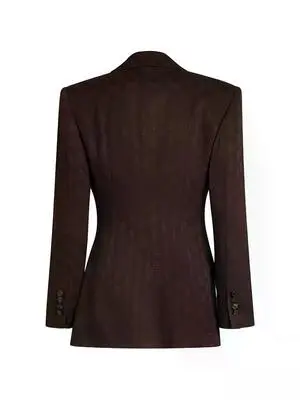 Etro Jacquard Single-breasted Blazer