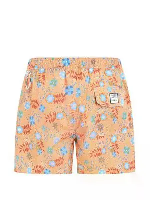Fedeli Floral Print Swim Shorts