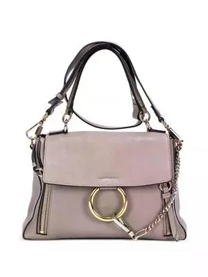 Chloé Faye Day Shoulder Bag - Grey