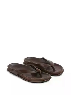 Jacquemus Les Tatânes Leather Sandals