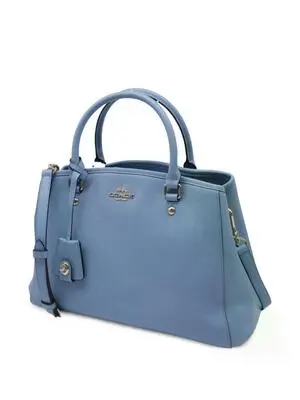 COACH VINTAGE Lillie Carryall Leather Tote Bag