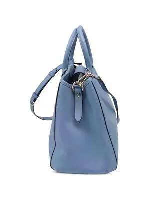 COACH VINTAGE Lillie Carryall Leather Tote Bag