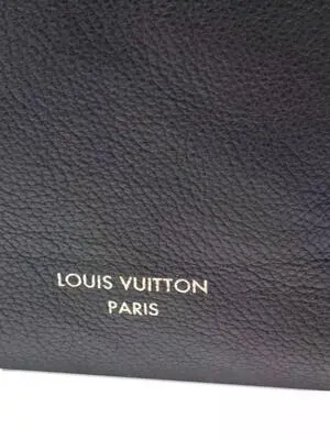 LOUIS VUITTON Grained Leather Shoulder Bag