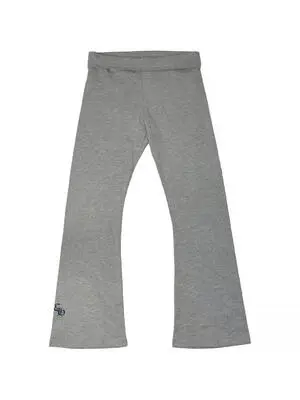 Chrome Hearts Logo Print Flared Trousers - Grey