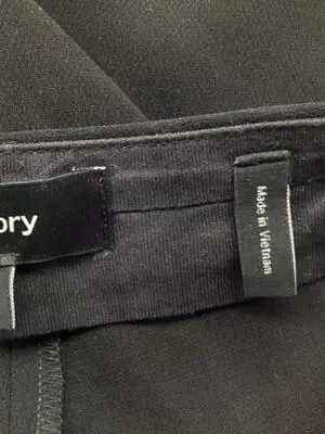 Theory Cropped Slim Fit Trousers