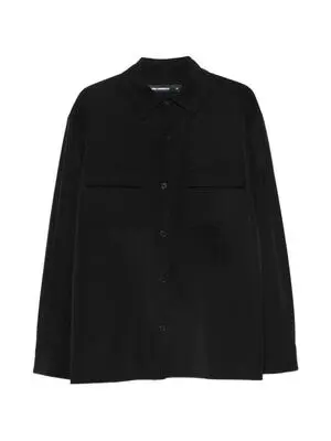 Karl Lagerfeld Flap-pocket Overshirt - Black
