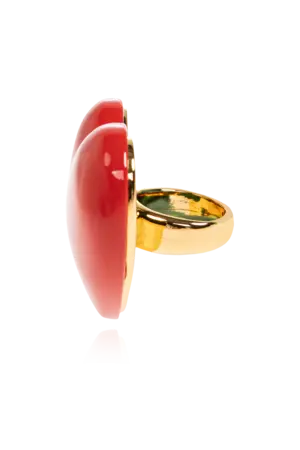 Moschino Ring With Heart Motif