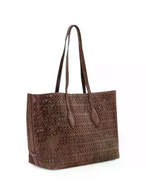 GIANNI CHIARINI Mashup Laser-cut Tote Bag