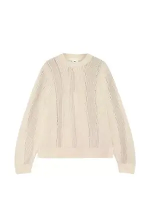 WON HUNDRED Bently Ribbed-knit Sweater - Neutrals
