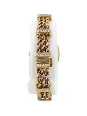 AUDEMARS PIGUET 1981 Oval Diamond Bezel Watch