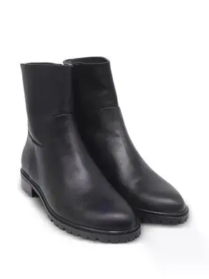 STUART WEITZMAN City Zip Ankle Boots