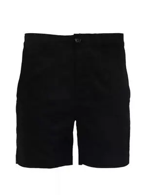 AMI Paris Bermuda Cotton Shorts - Black