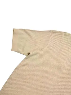 SELECTED Mattis Ribbed-knit T-shirt