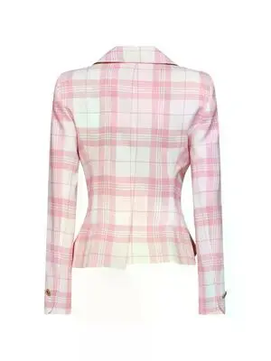 VIVIENNE WESTWOOD Asymmetric Tartan Jacket