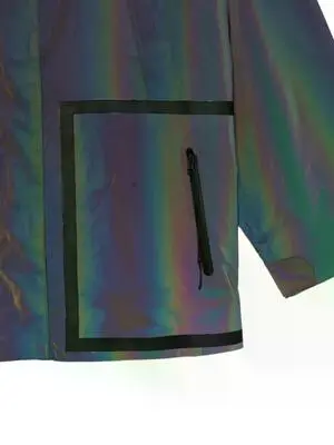 OSKLEN Iridescent Zip-up Hooded Jacket