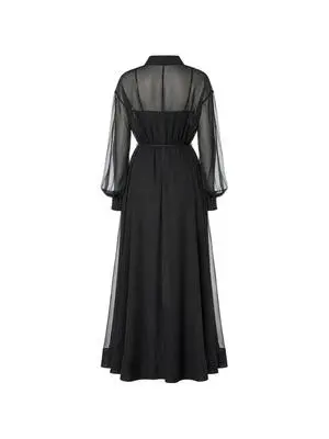 Ted Baker London Sheer Finish Maxi Dress