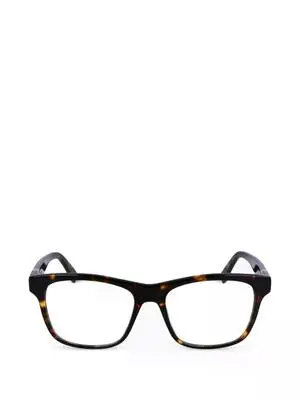 Lacoste Square-frame Eyeglasses - Brown