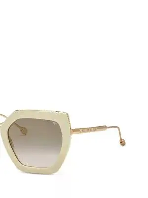 Philipp Plein Geometric-frame Sunglasses