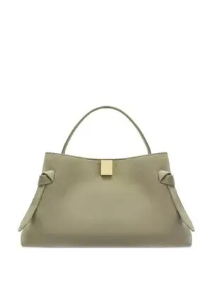 Yuzefi Gyoza Suede Tote Bag - Green