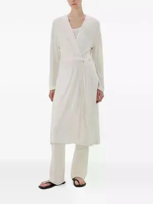 Another Tomorrow Belted Jersey Robe