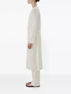 Another Tomorrow Belted Jersey Robe
