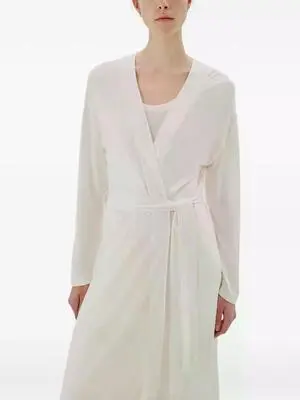 Another Tomorrow Belted Jersey Robe