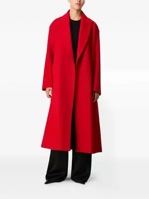 Another Tomorrow Oversized Cashmere Wrap Coat