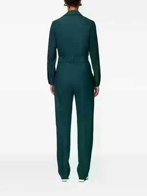 Another Tomorrow Belted Jumpsuit