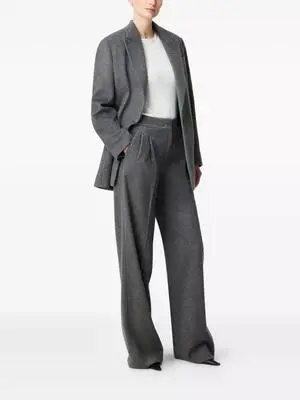 Another Tomorrow Tailored Cashmere Blazer