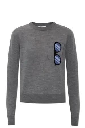 Moschino Wool Sweater - Grey