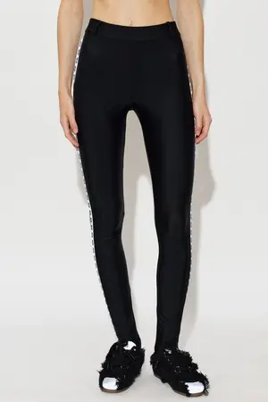 Moschino Leggings With Side Stripes
