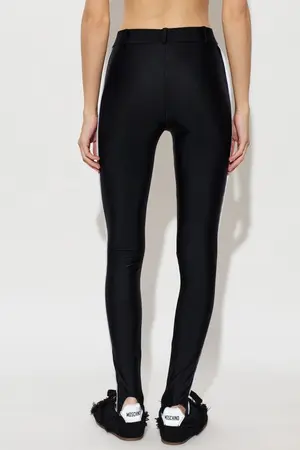 Moschino Leggings With Side Stripes