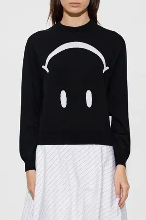Moschino X Smiley Graphic Knit Sweater