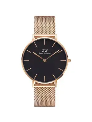 DANIEL WELLINGTON Petite Melrose Mesh Strap Watch