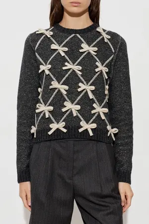 Moschino Sweater With Bows