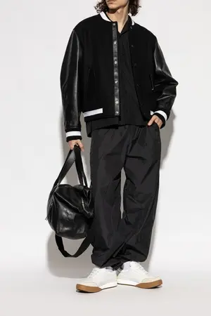 Givenchy Leather Low-top Sneakers With Yellow Piping - White