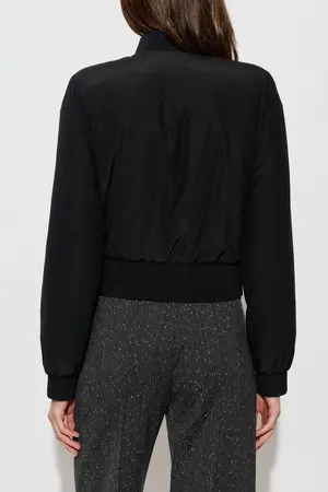 Alexander McQueen Quilted Jacket With Decorative Stitching