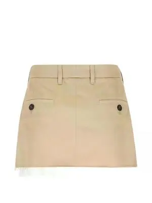 Miu Miu Belt-loop Pleated Mini Skirt