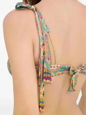 DEL MAAR Koari Bikini Top - Green