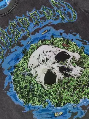 GODSPEED Skull Island Graphic-print T-shirt