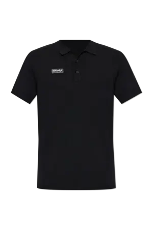 ADIDAS ORIGINALS Polo With Logo - Black