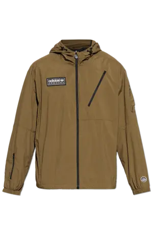 ADIDAS ORIGINALS Jacket With Logo - Brown