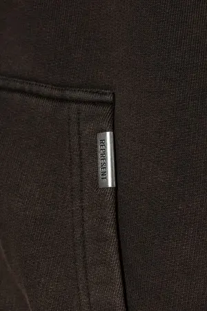 REPRESENT Full Zip Hoodie With Kangaroo Pocket