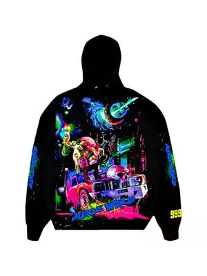 VLONE Juice Wrld Cosmic Hoodie - Black