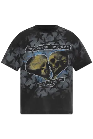 REPRESENT T-shirt With Print - Black