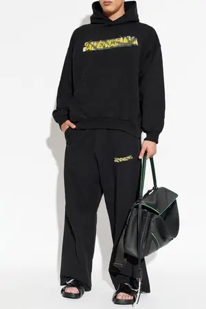 Balenciaga Belt" Slides