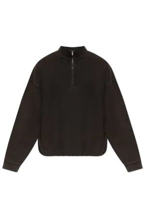 REPRESENT Sweatshirt With Stand-up Collar - Brown