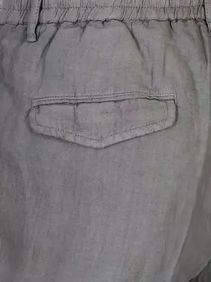 Peserico Linen Pleated Drawstring Trousers