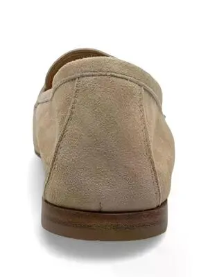HENDERSON BARACCO Suede Penny Loafers