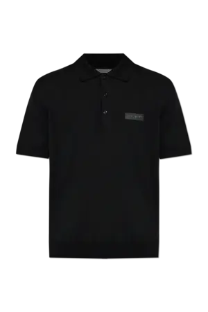 Givenchy Polo With Logo - Black